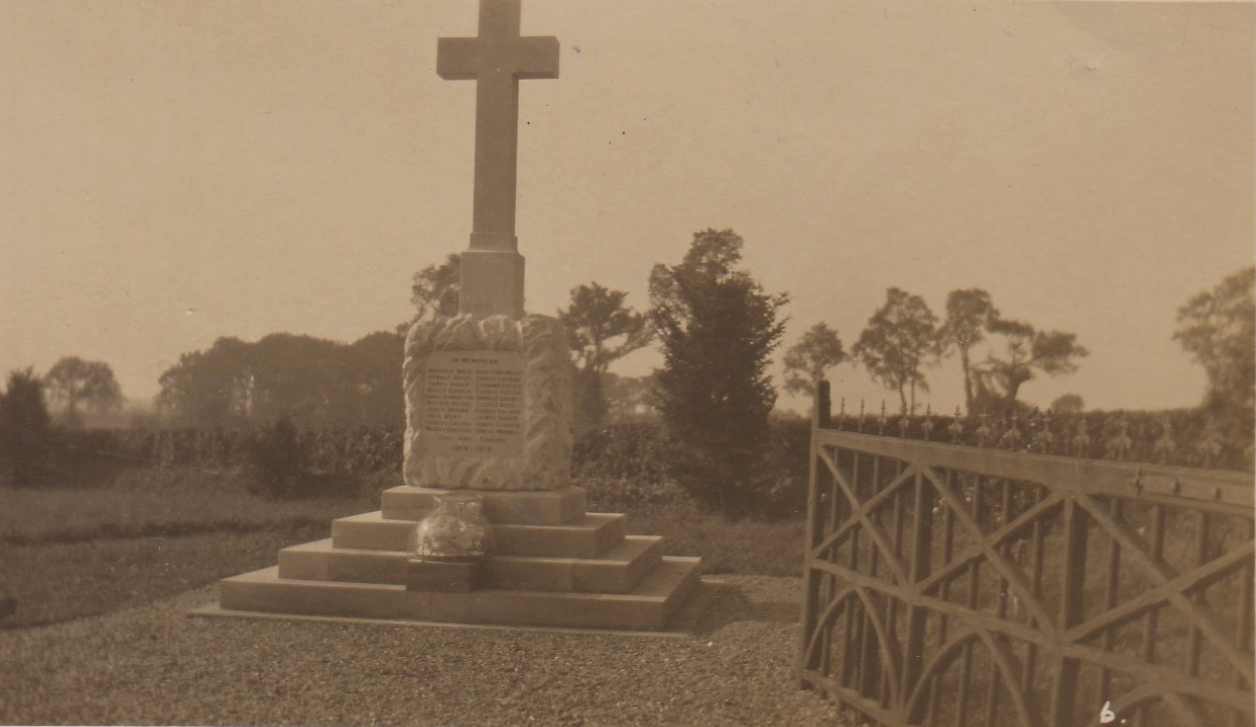 Inspiring Souls, the Carleton Rode archive - War Memorial